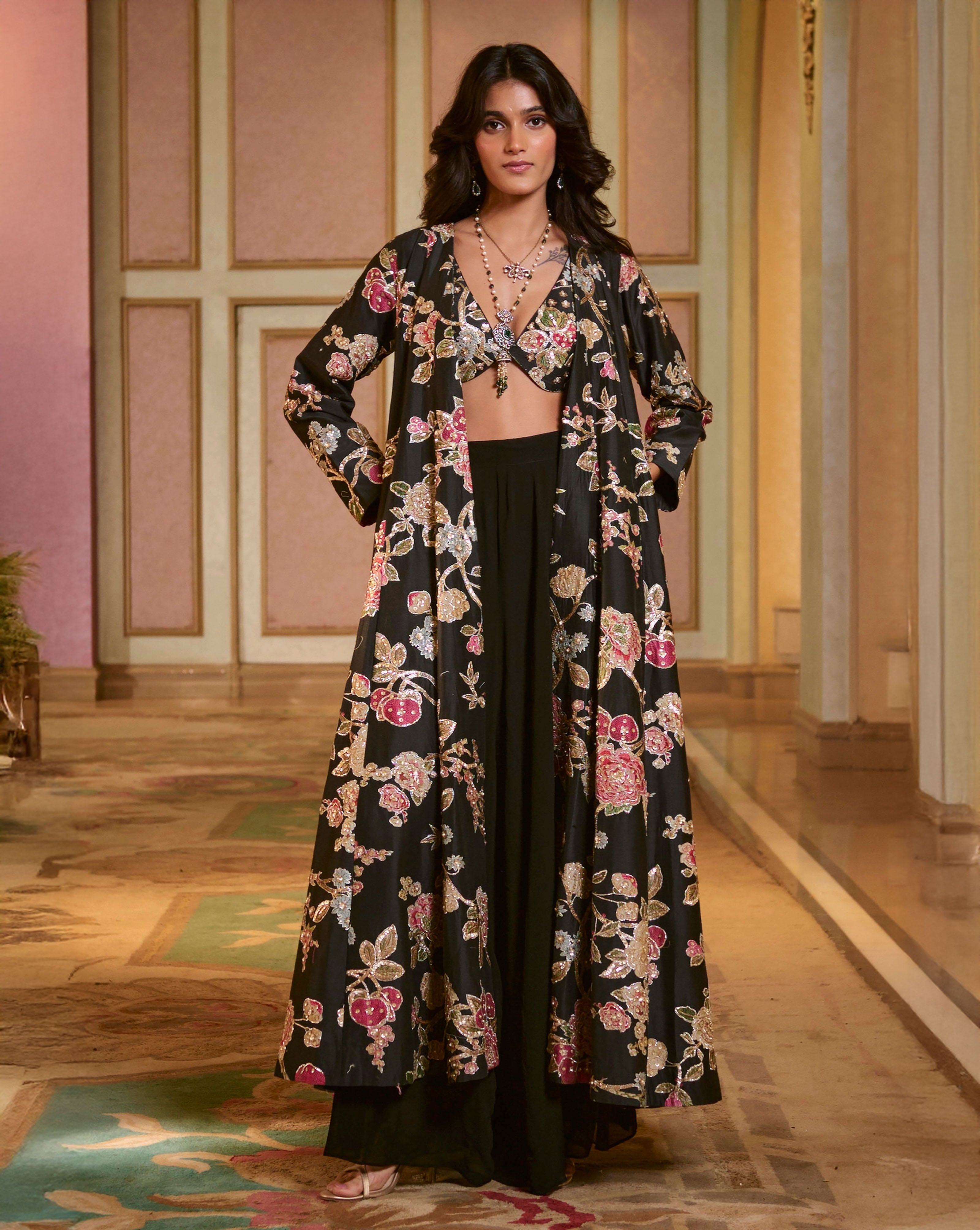 Daley Jacket Set – Panache by Sharmeen