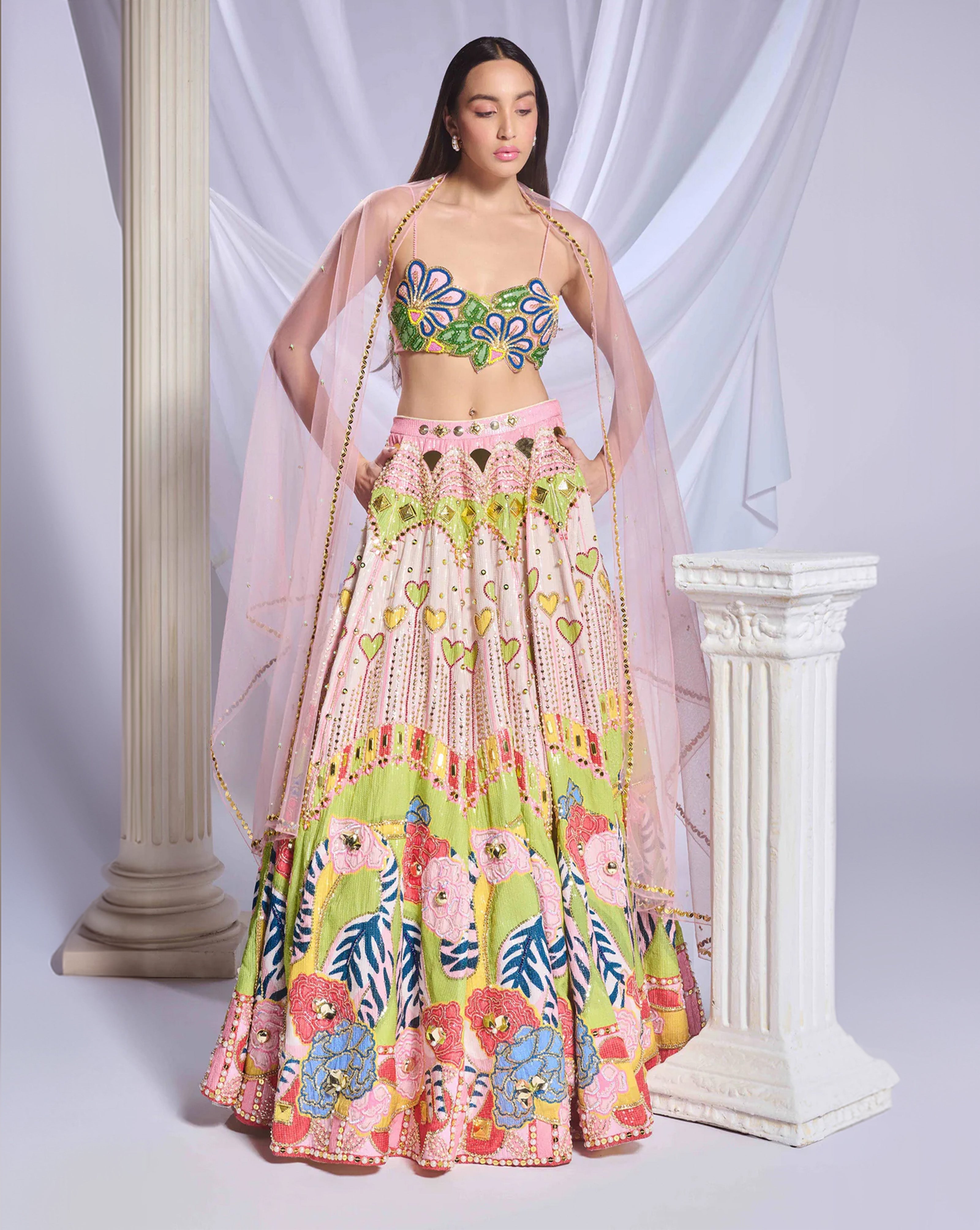 Tales Of Confetti Lehenga Set – Panache by Sharmeen