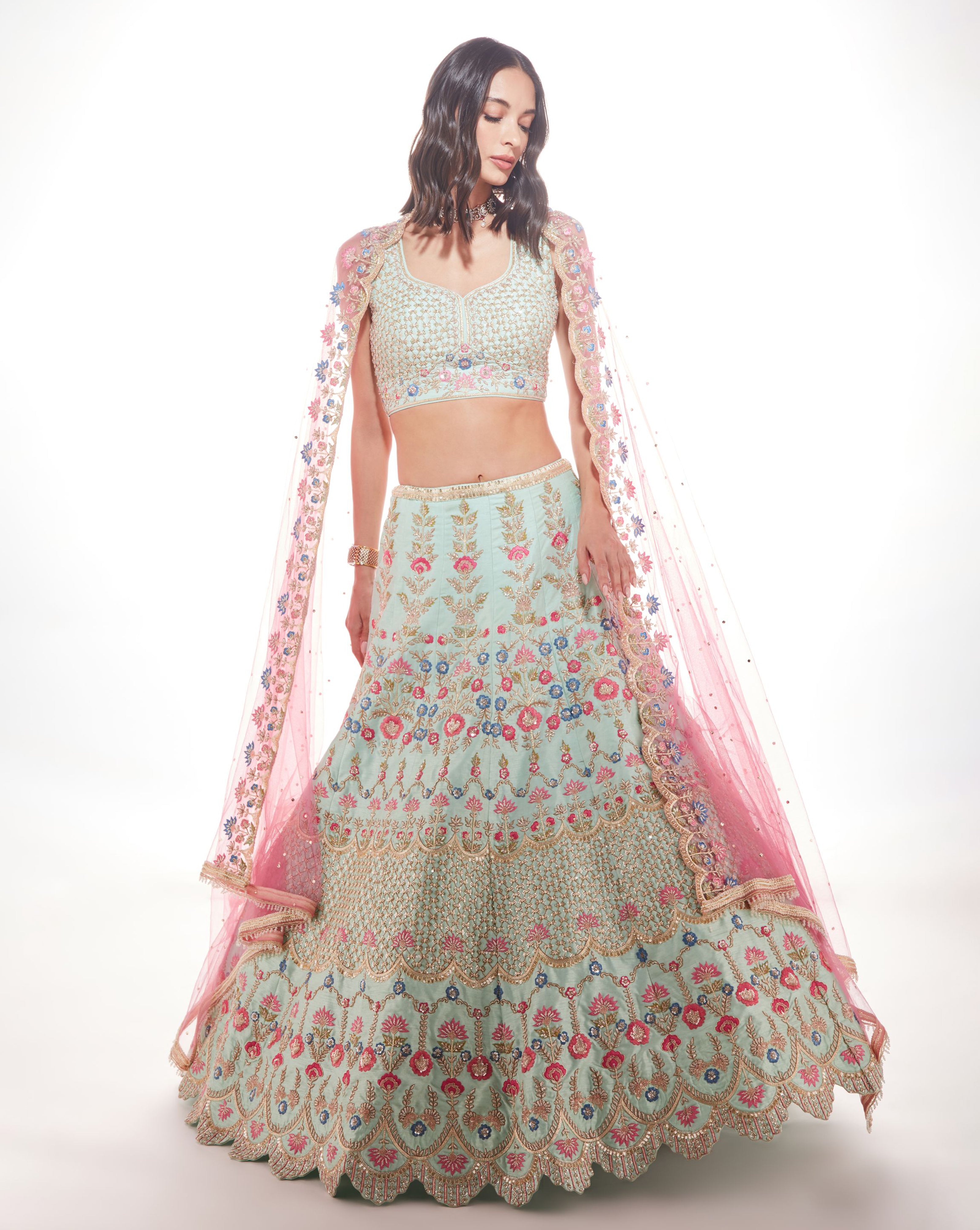 Mint Green Sania – Panache by Sharmeen